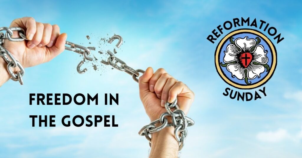 Sun, 9 am: Oct 27, 2024 - Freedom in the Gospel | Memorial Lutheran Church